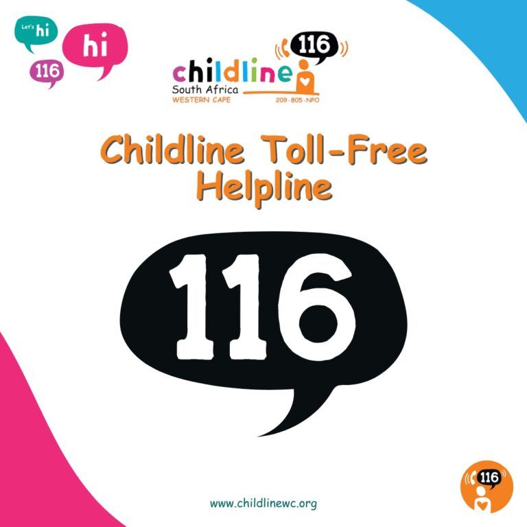 The Childline toll-free counselling Helpline - Childline Western Cape